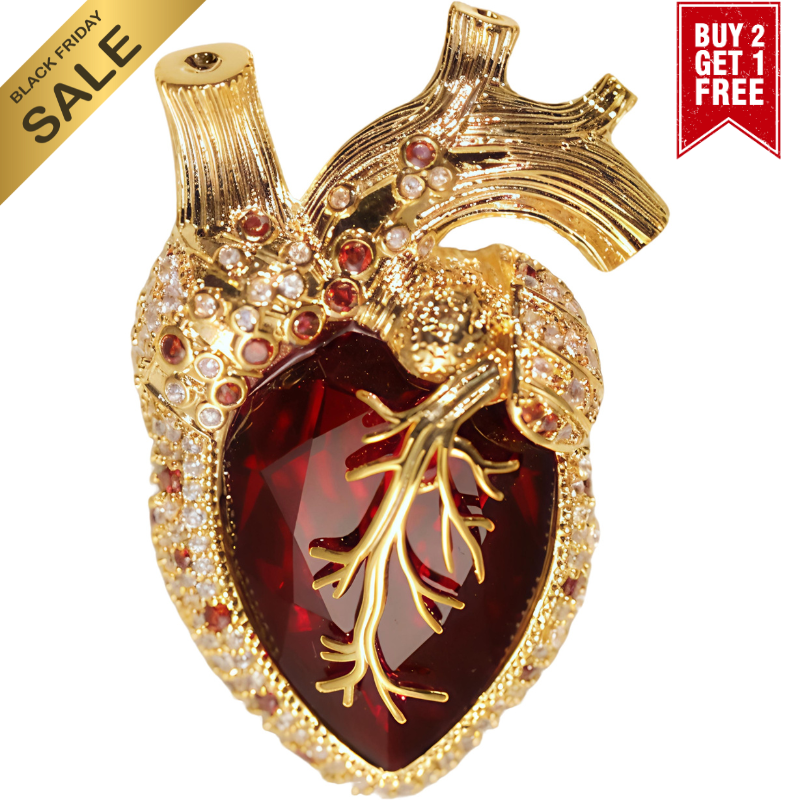 Handmade Brooch The Cor Vitae Custom Jewelry Personalized Gift – LUCKIN